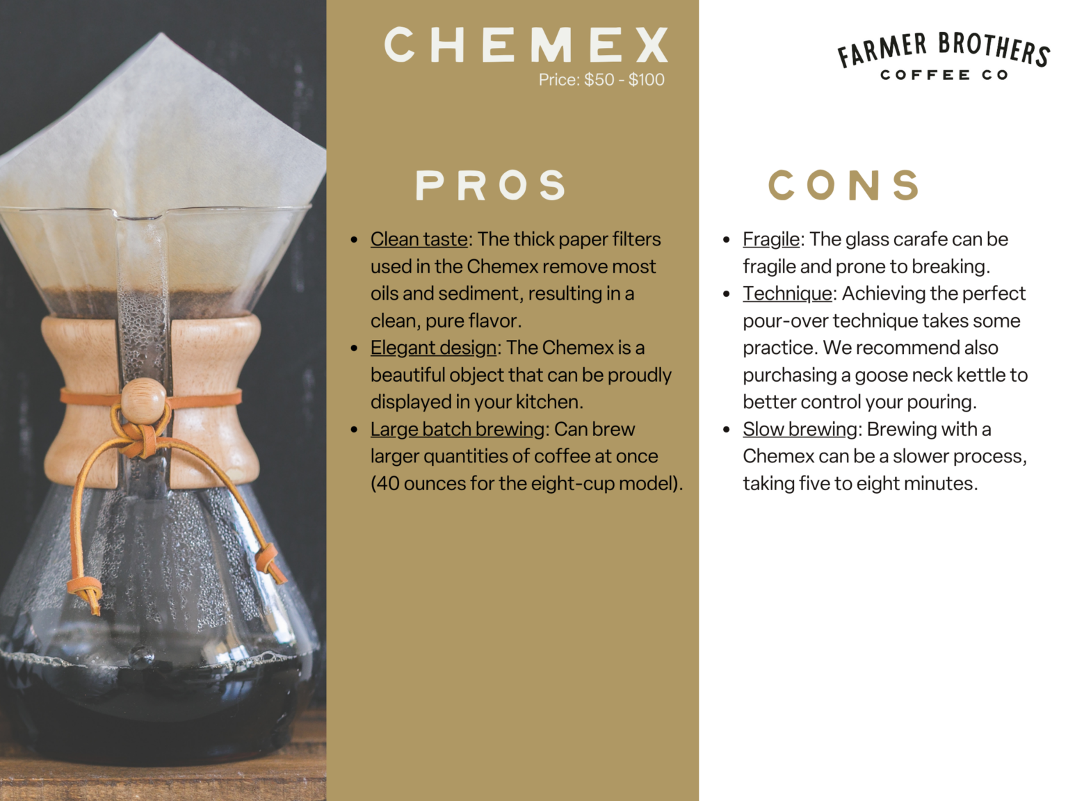 Comparing At Home Coffee Equipment Options - Farmer Brothers